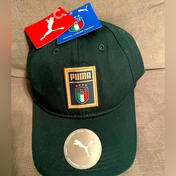 Puma | Accessories | Puma Italia Hat Green | Poshmark